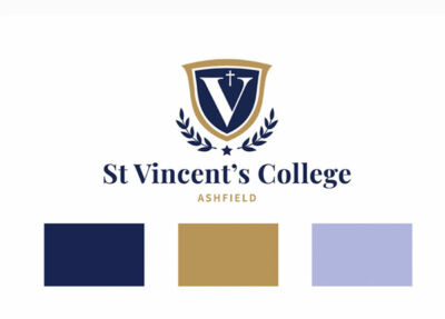 St Vincent’s crest and colours revealed | St Vincent's College Ashfield